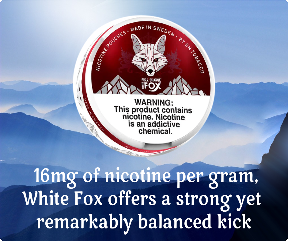 White Fox Nicotine Pouches - Buy White Fox Snus Online - WFME – WhiteFoxME